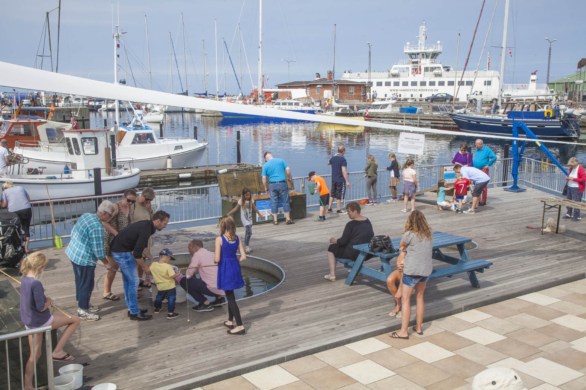 Skipperi Fleet delebåde i Hundested Havn - Hundested Havn
